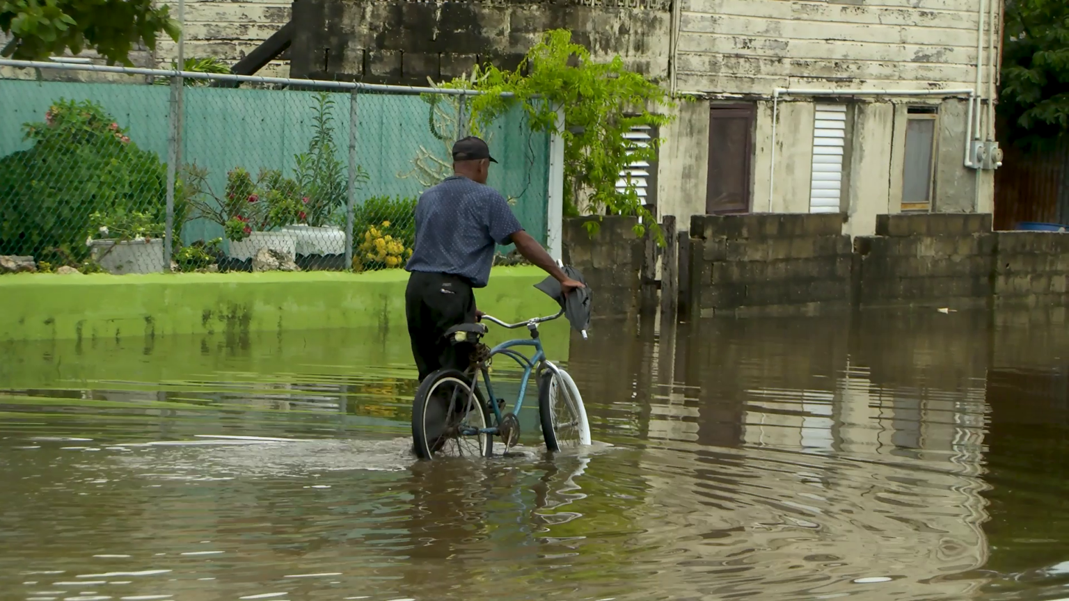 Tropical Wave Causes Flooding in Belize City | Greater Belize Media