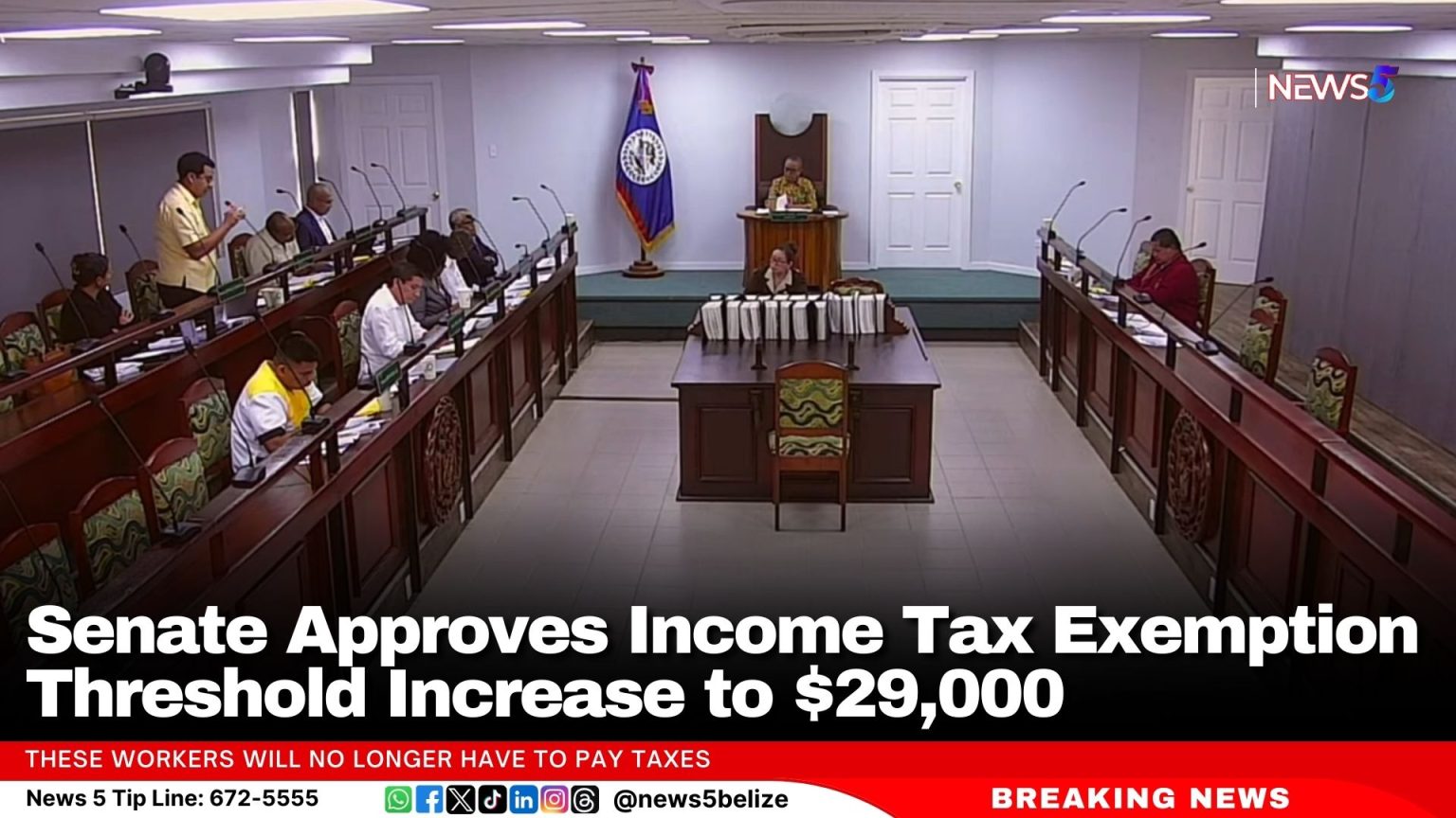 Senate Approves Income Tax Exemption Threshold Increase to $29,000 ...