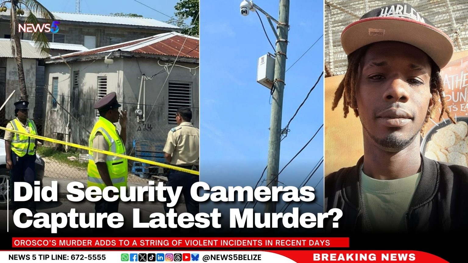 Did Security Cameras Capture Latest Murder? | Greater Belize Media