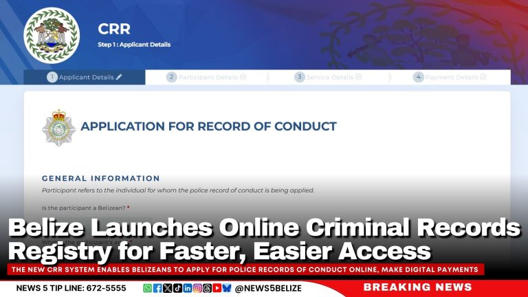 Belize Launches Online Criminal Records Registry for Faster, Easier ...