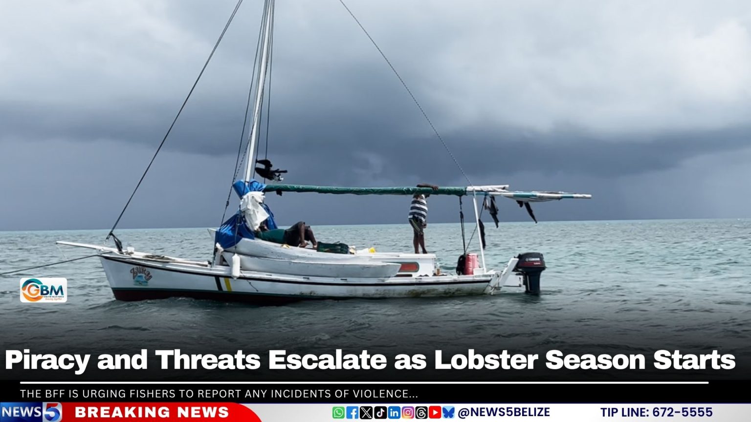 Piracy and Threats Escalate as Lobster Season Starts | Greater Belize Media