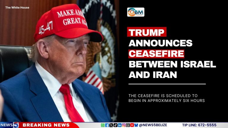 Trump Announces Ceasefire Between Israel and Iran | Greater Belize Media