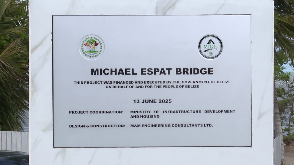 Michael Espat Bridge Opens in Punta Gorda | Greater Belize Media
