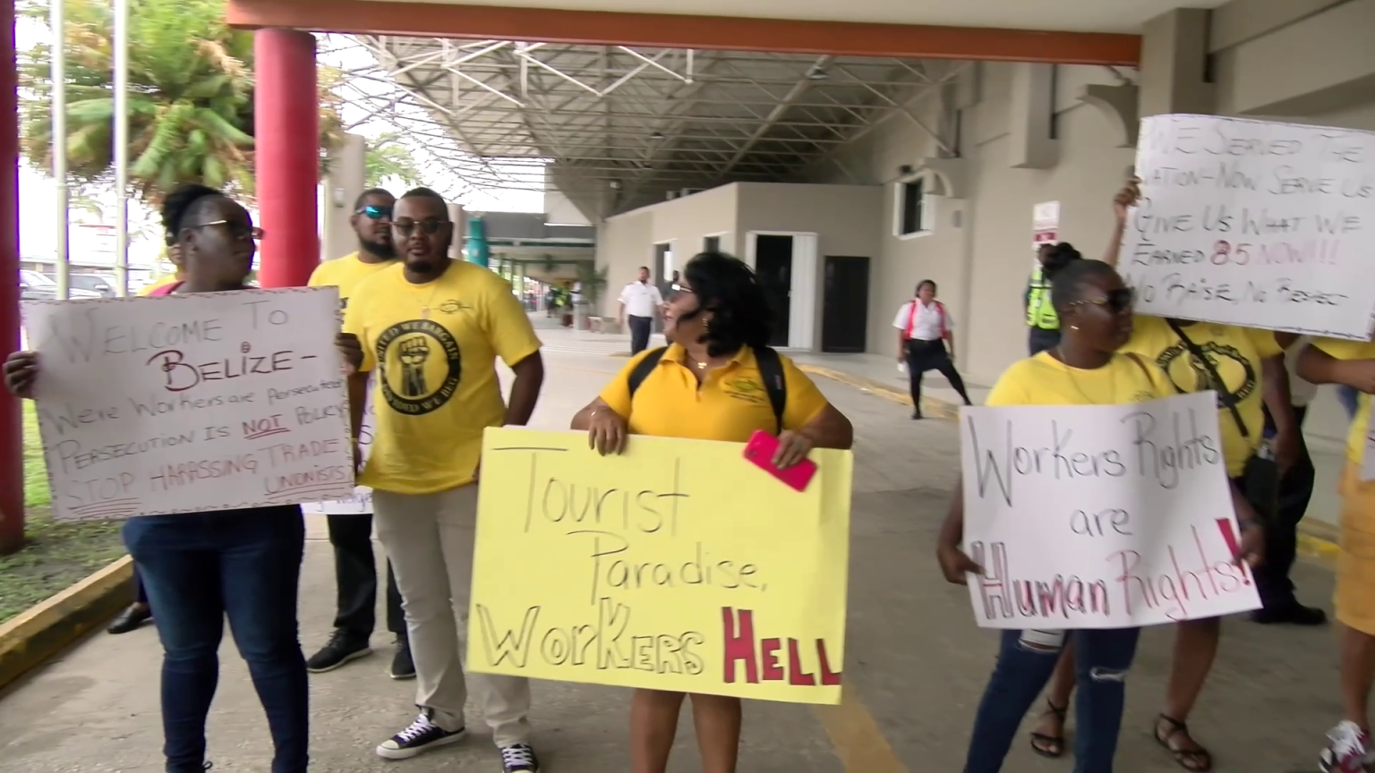 PSU Takes Protest to PGIA: Message Echoes Beyond the Airport | Greater ...