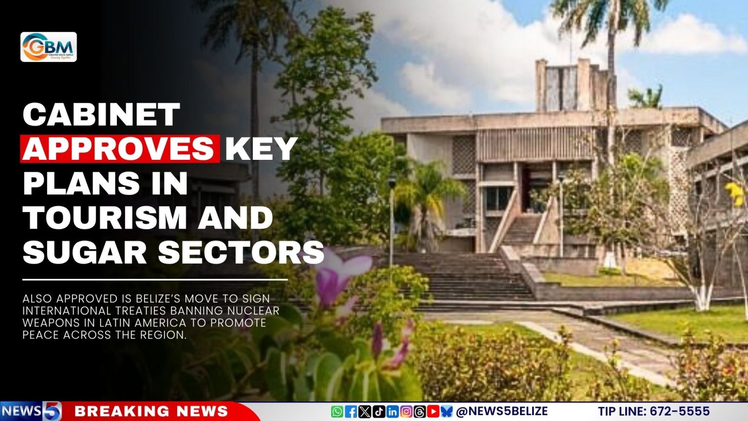 Cabinet Approves Key Plans in Tourism and Sugar Sectors | Greater ...