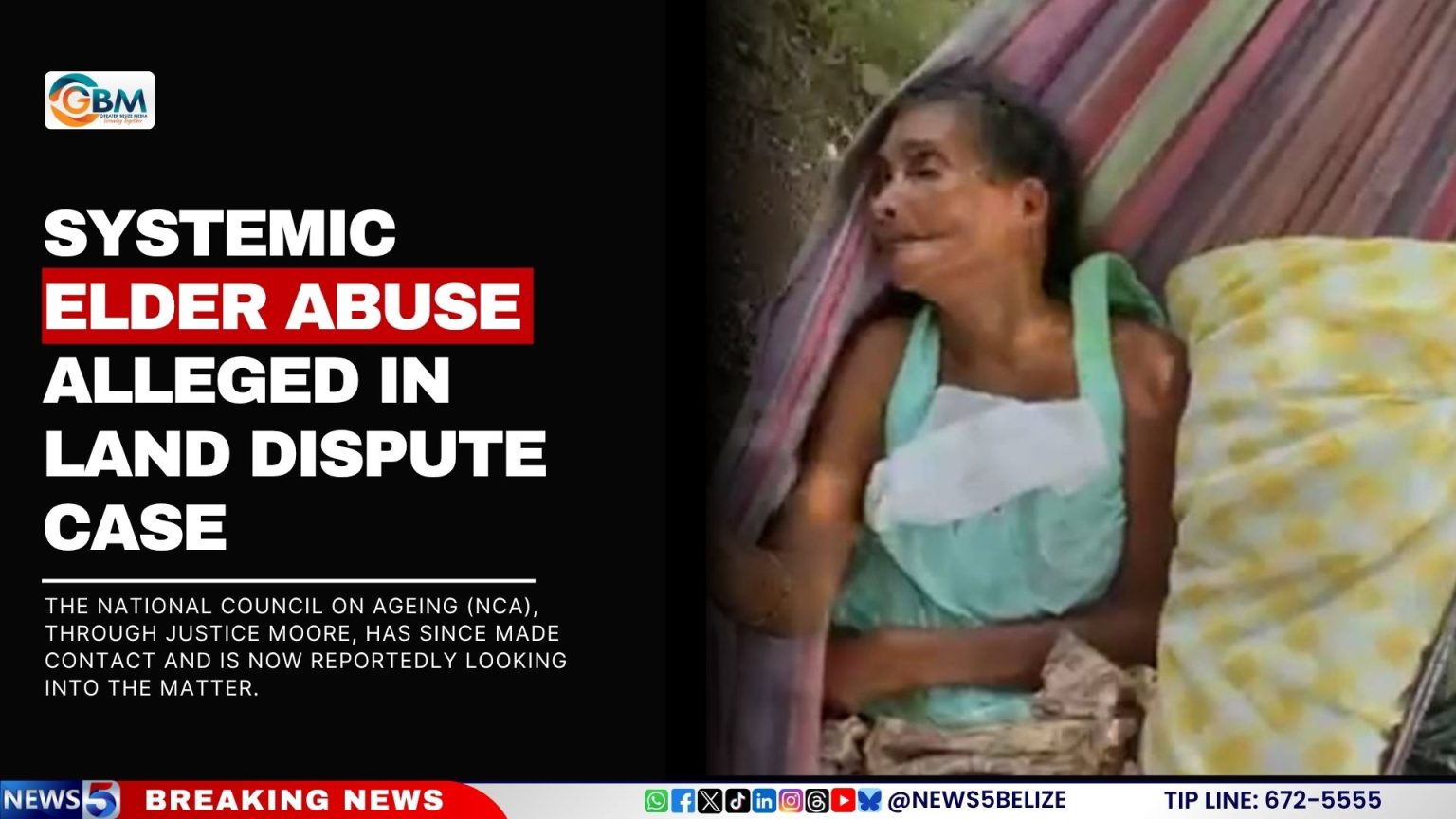 Systemic Elder Abuse Alleged in Land Dispute Case | Greater Belize Media