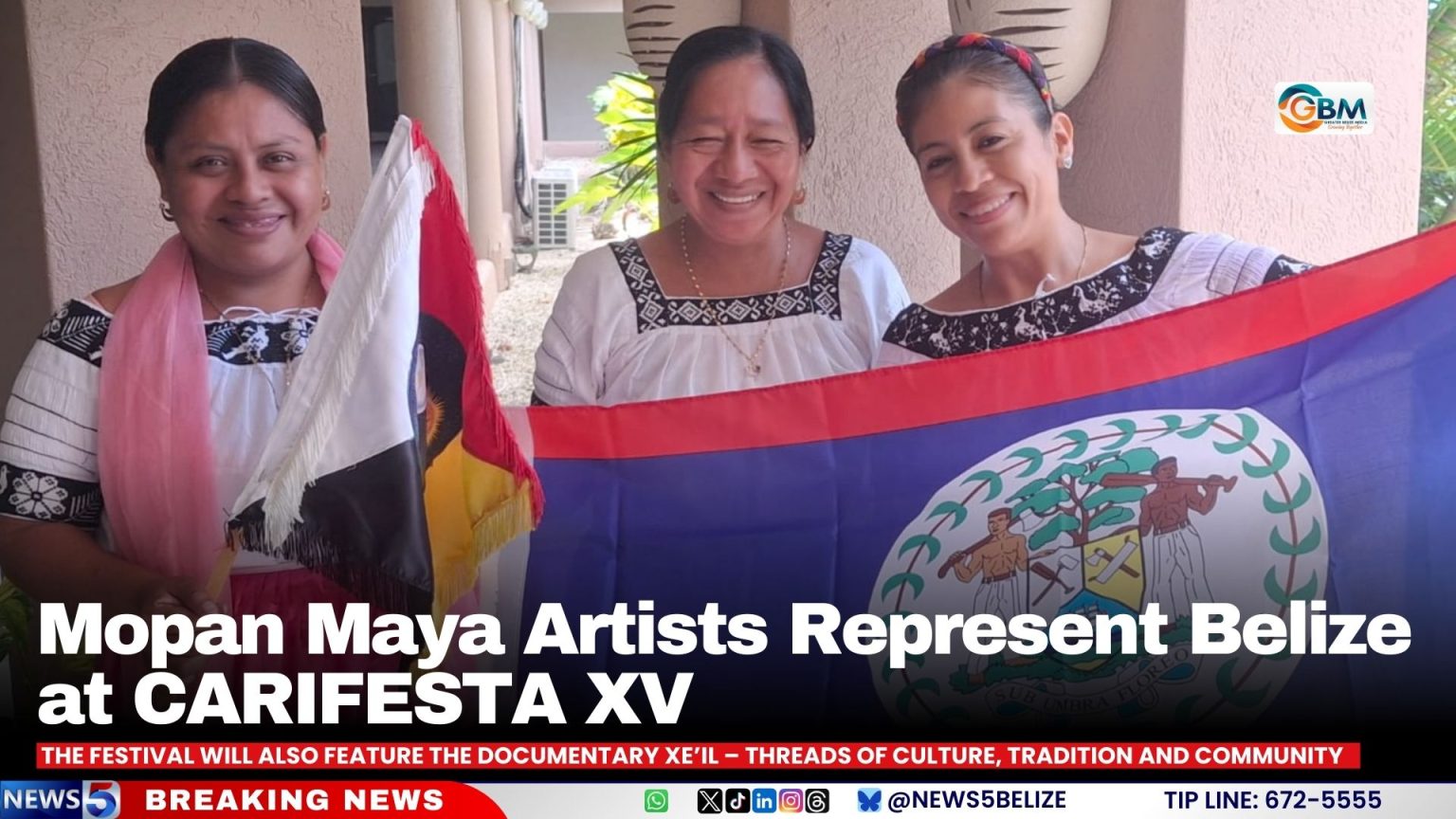 Mopan Maya Artists Represent Belize at CARIFESTA XV | Greater Belize Media