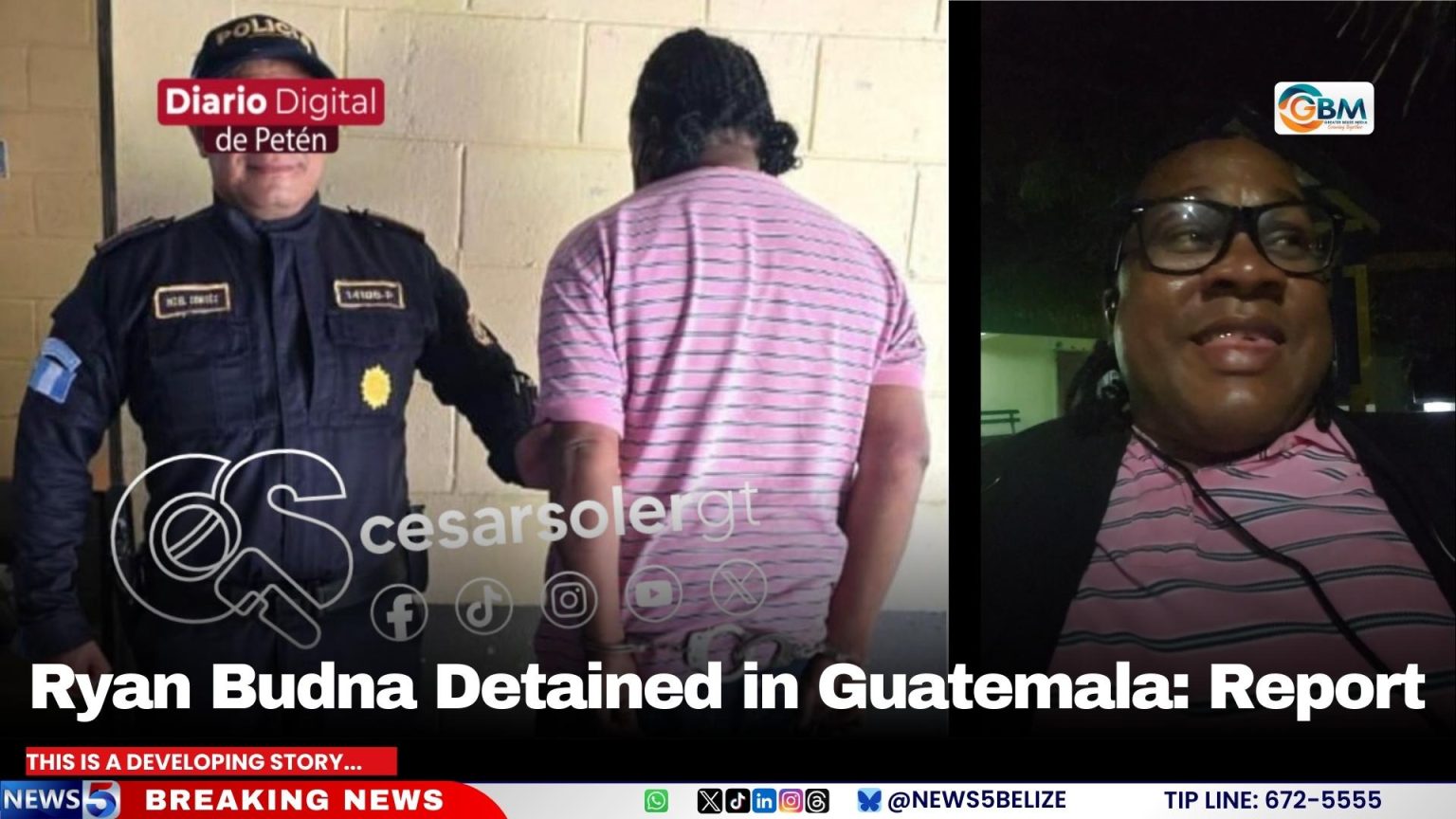 Ryan Budna Detained in Guatemala: Report | Greater Belize Media