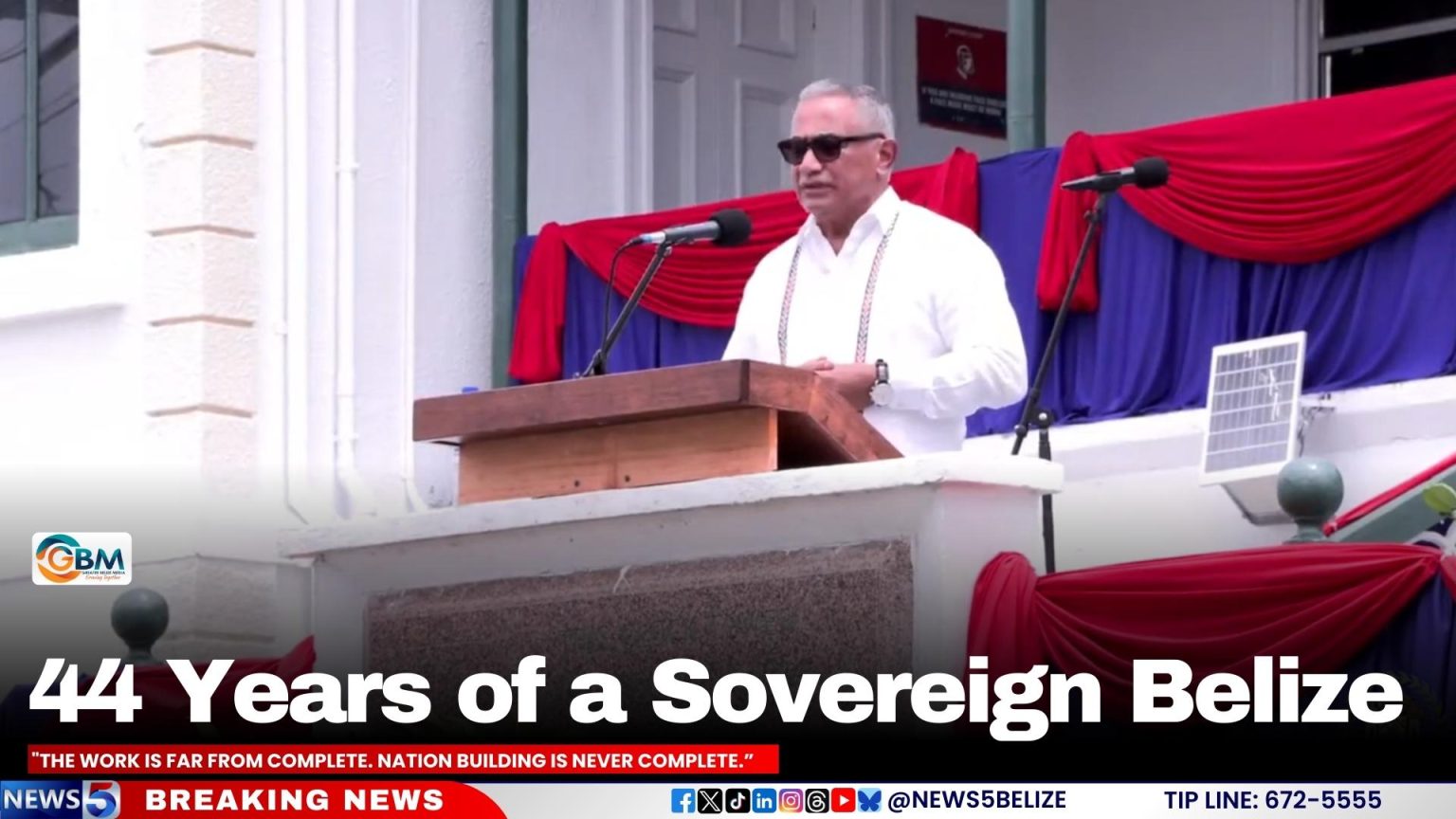 44 Years of a Sovereign Belize | Greater Belize Media