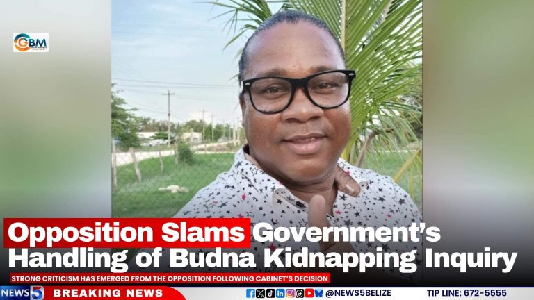 Opposition Slams Government’s Handling of Budna Kidnapping Inquiry ...