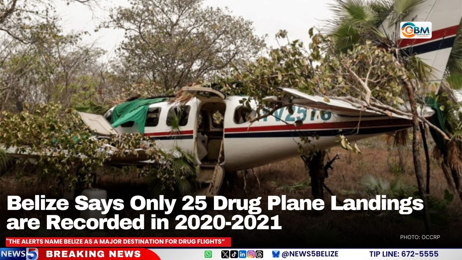 Belize Says Only 25 Drug Plane Landings are Recorded in 2020-2021 ...