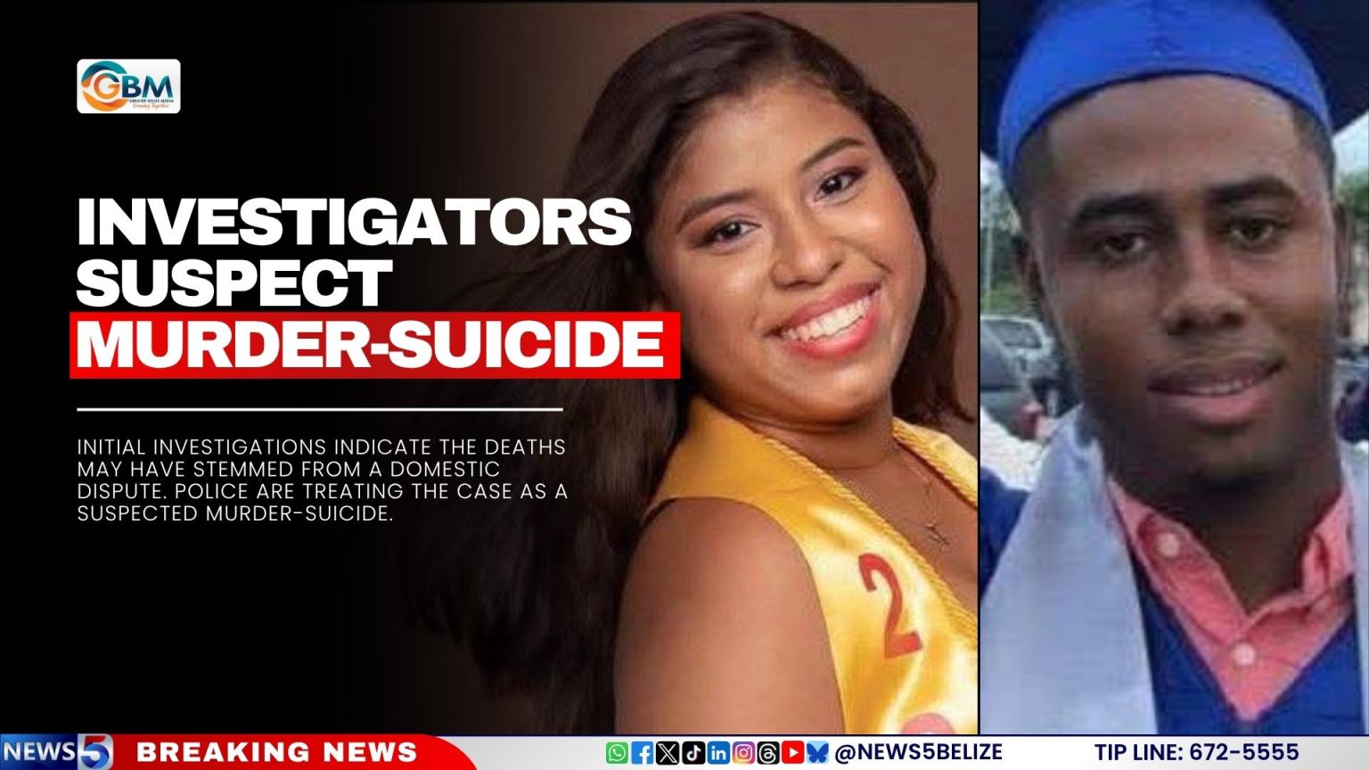 Investigators Suspect Murder-Suicide | Greater Belize Media