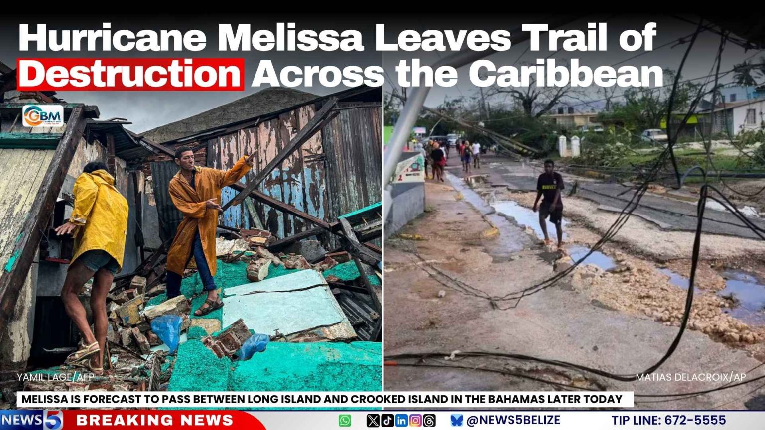 Hurricane Melissa Leaves Trail of Destruction Across the Caribbean ...