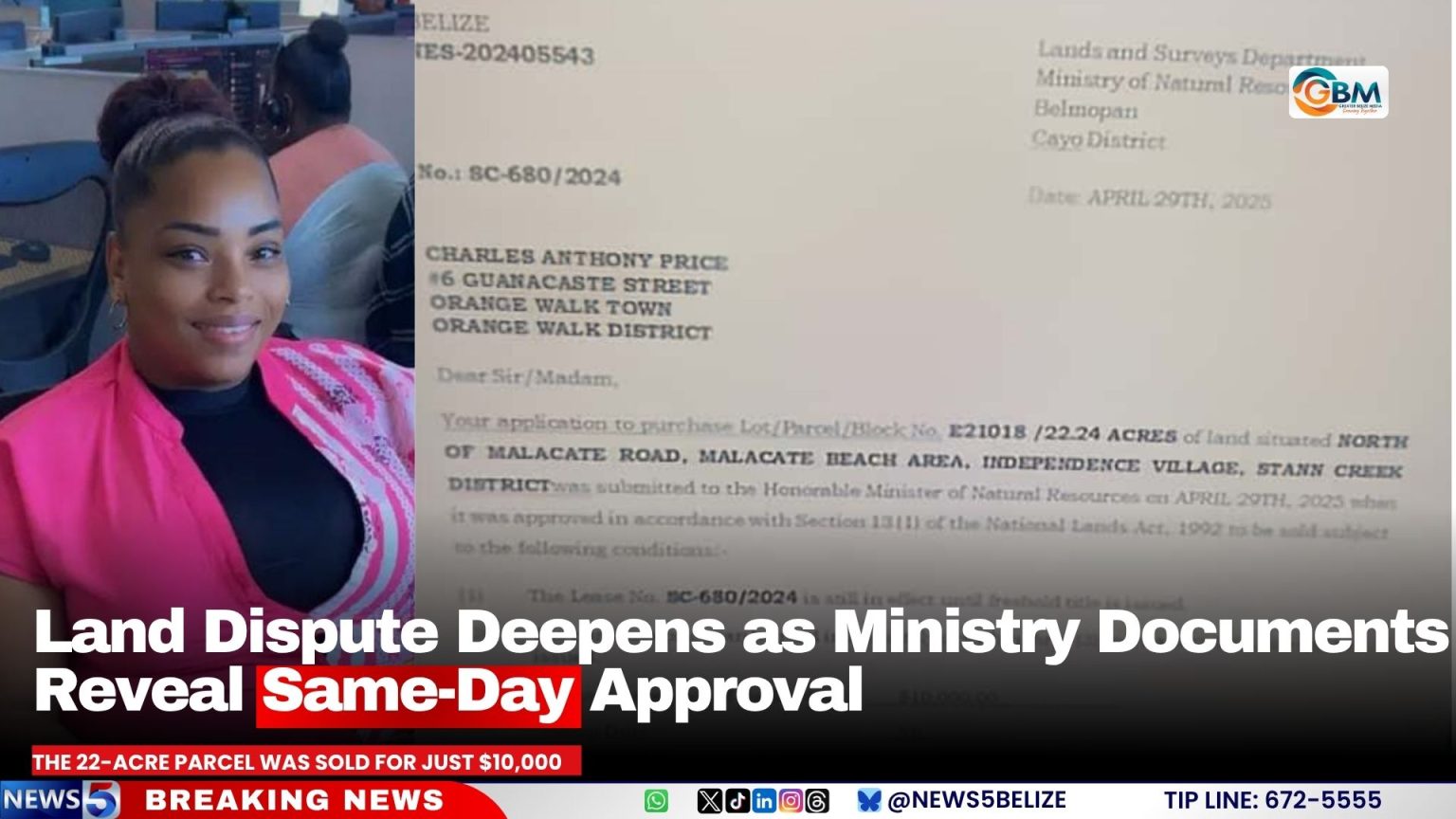 Land Dispute Deepens as Ministry Documents Reveal Same-Day Approval ...