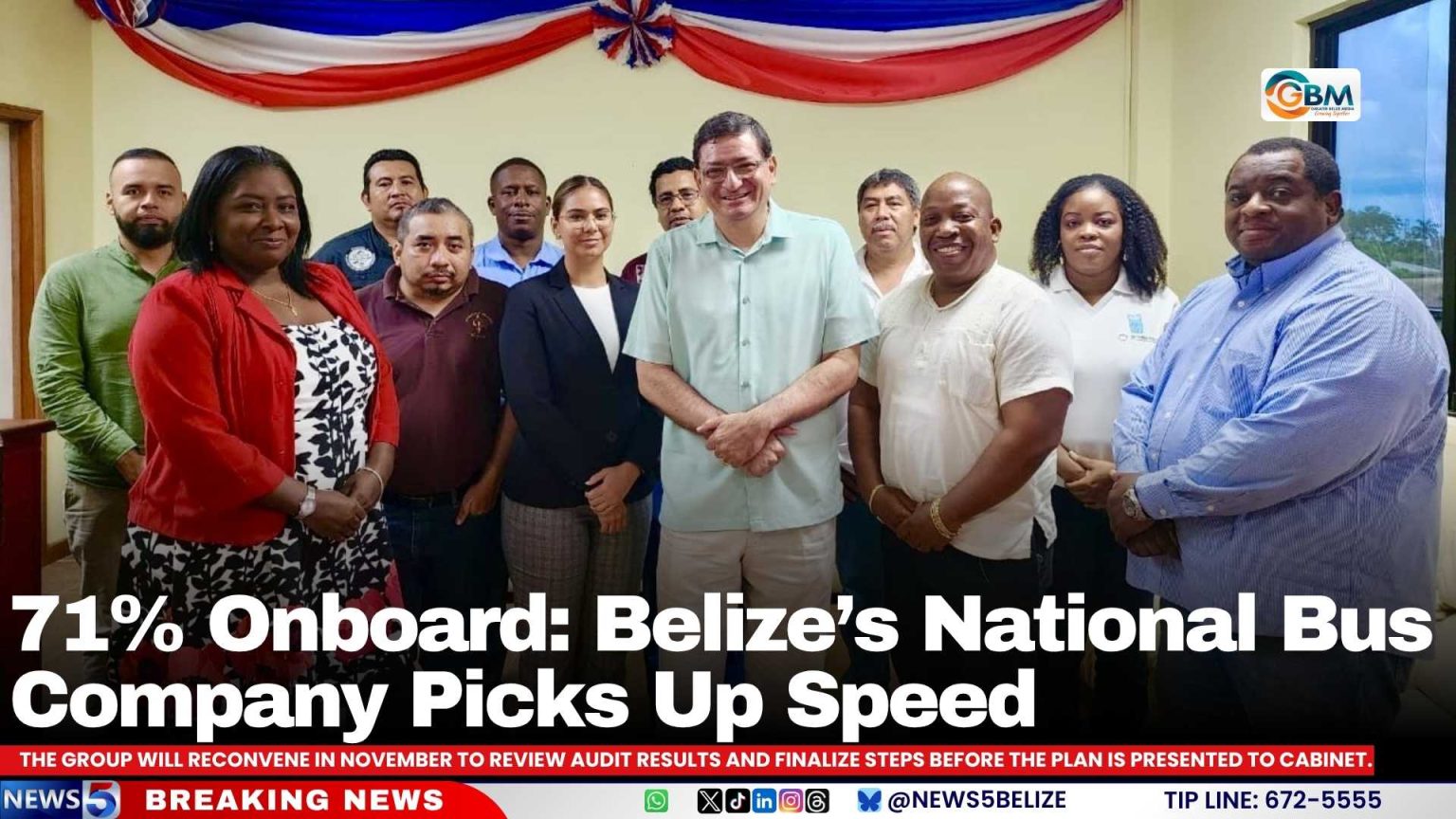 71% Onboard: Belize’s National Bus Company Picks Up Speed | Greater ...
