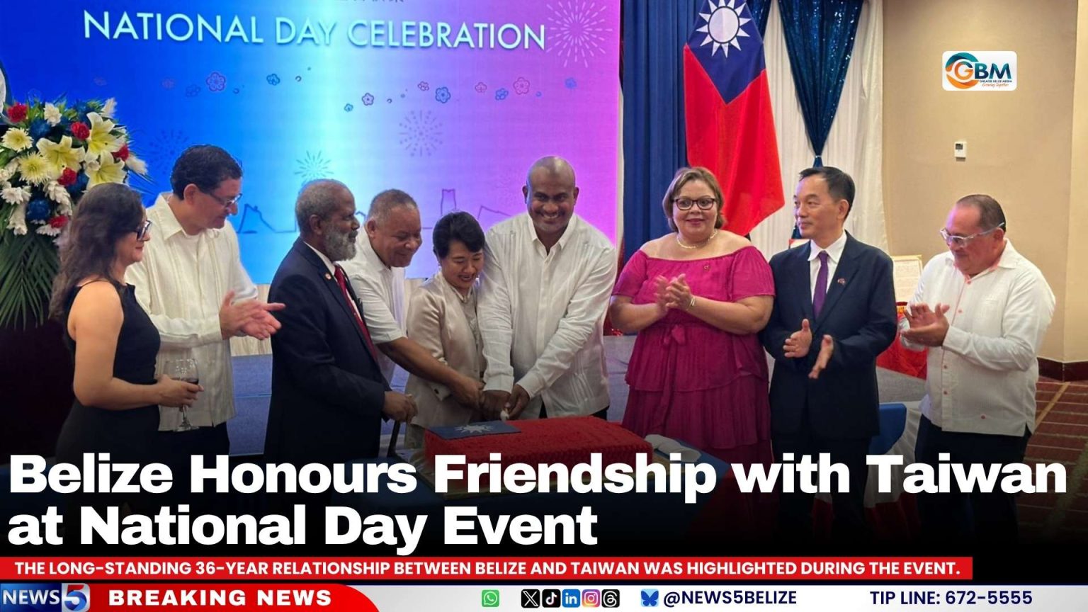Belize Honours Friendship with Taiwan at National Day Event | Greater ...