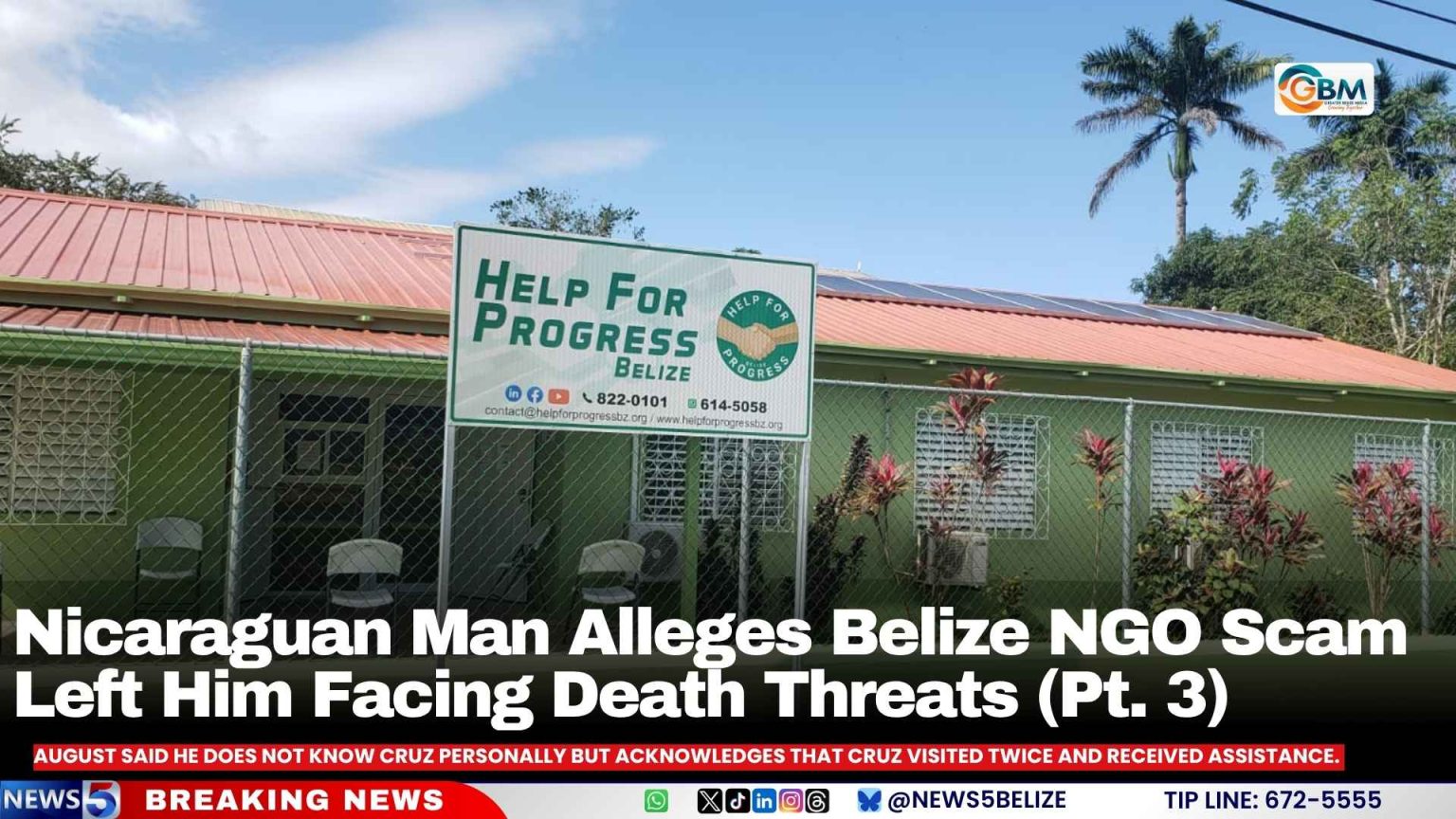 Nicaraguan Man Alleges Belize NGO Scam Left Him Facing Death Threats ...