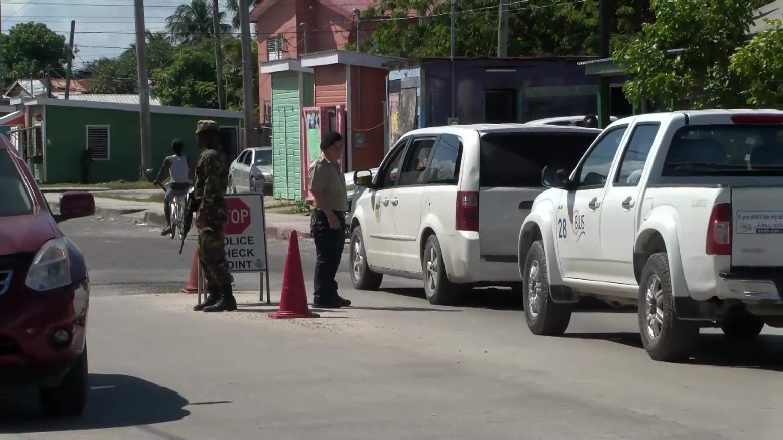 BDF Troops Flood Belize City to Stem Violence | Greater Belize Media