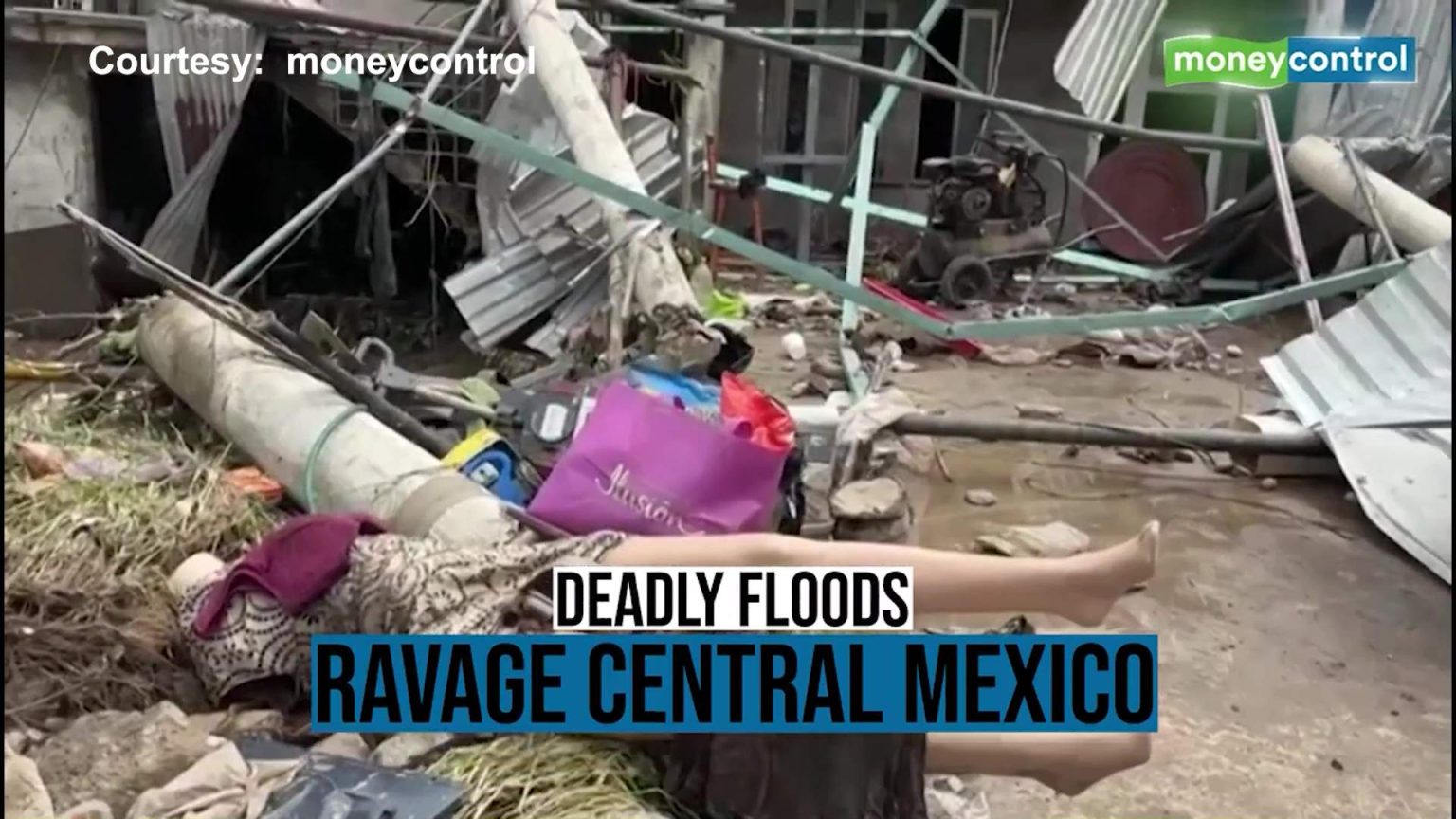 Deadly Floods Cut Off Hundreds in Mexico | Greater Belize Media