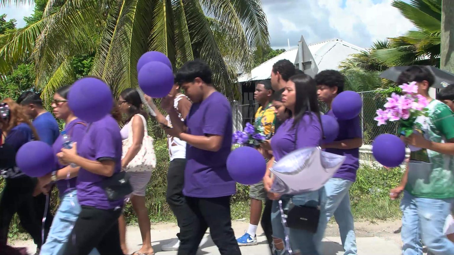 San Felipe Community Says Farewell to Magaña Fire Victims | Greater Belize Media