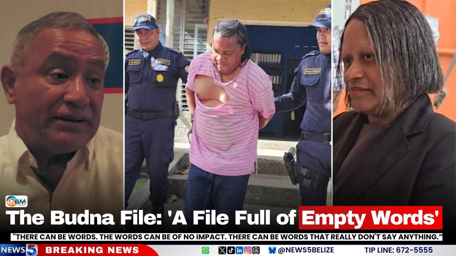 The Budna File: ‘A File Full of Empty Words’ | Greater Belize Media