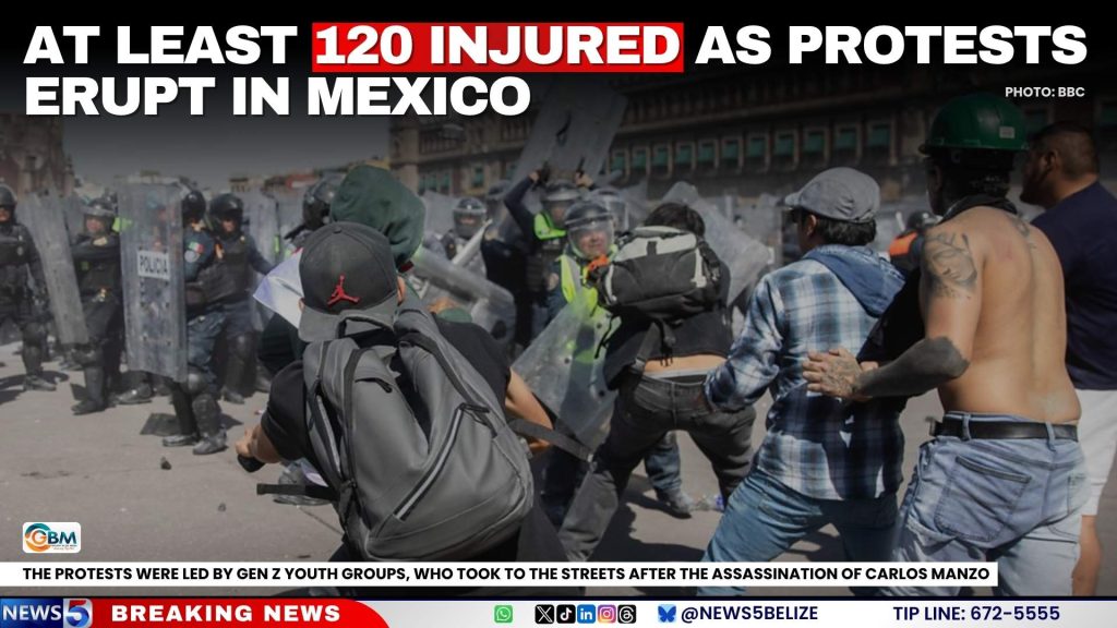 At Least 120 Injured as Protests Erupt in Mexico | Greater Belize Media