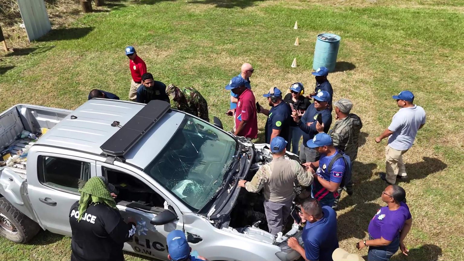 New Training Helps Officers Solve Gun Crimes | Greater Belize Media