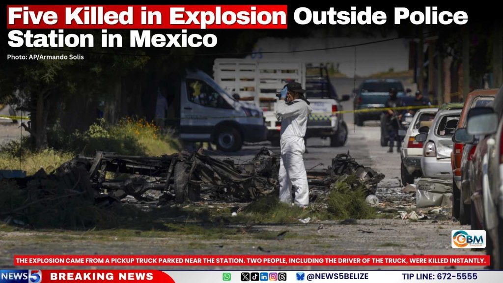 Five Killed in Explosion Outside Police Station in Mexico | Greater ...