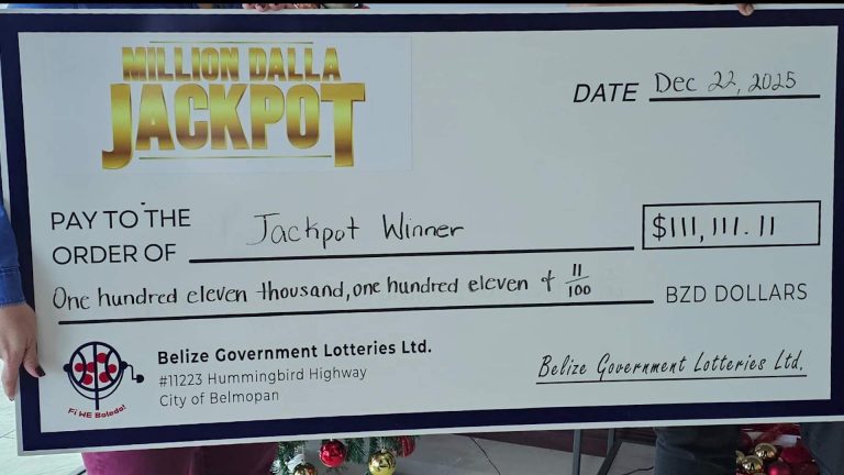 Belize’s Million Dollar Jackpot has Nine Winners