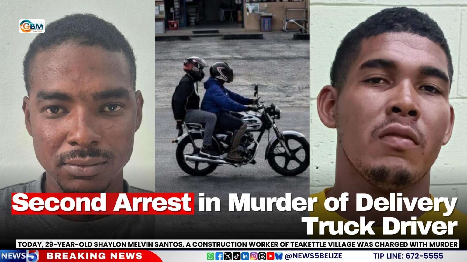 Second Arrest in Murder of Delivery Truck Driver | Greater Belize Media