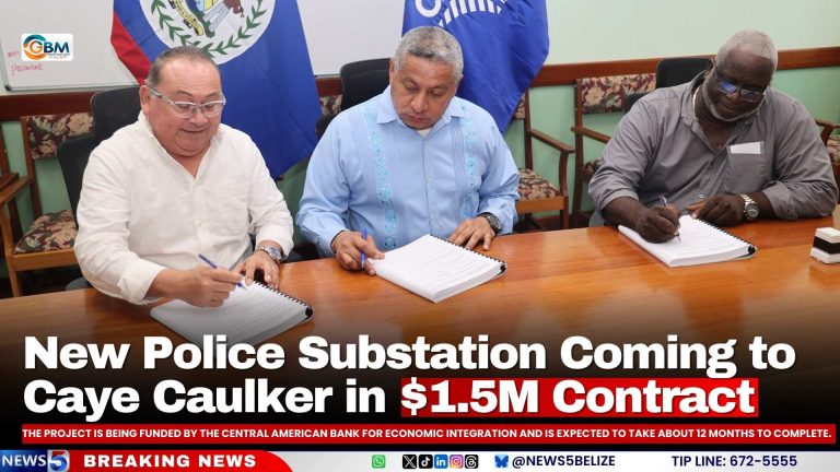 New Police Substation Coming to Caye Caulker in $1.5M Contract ...