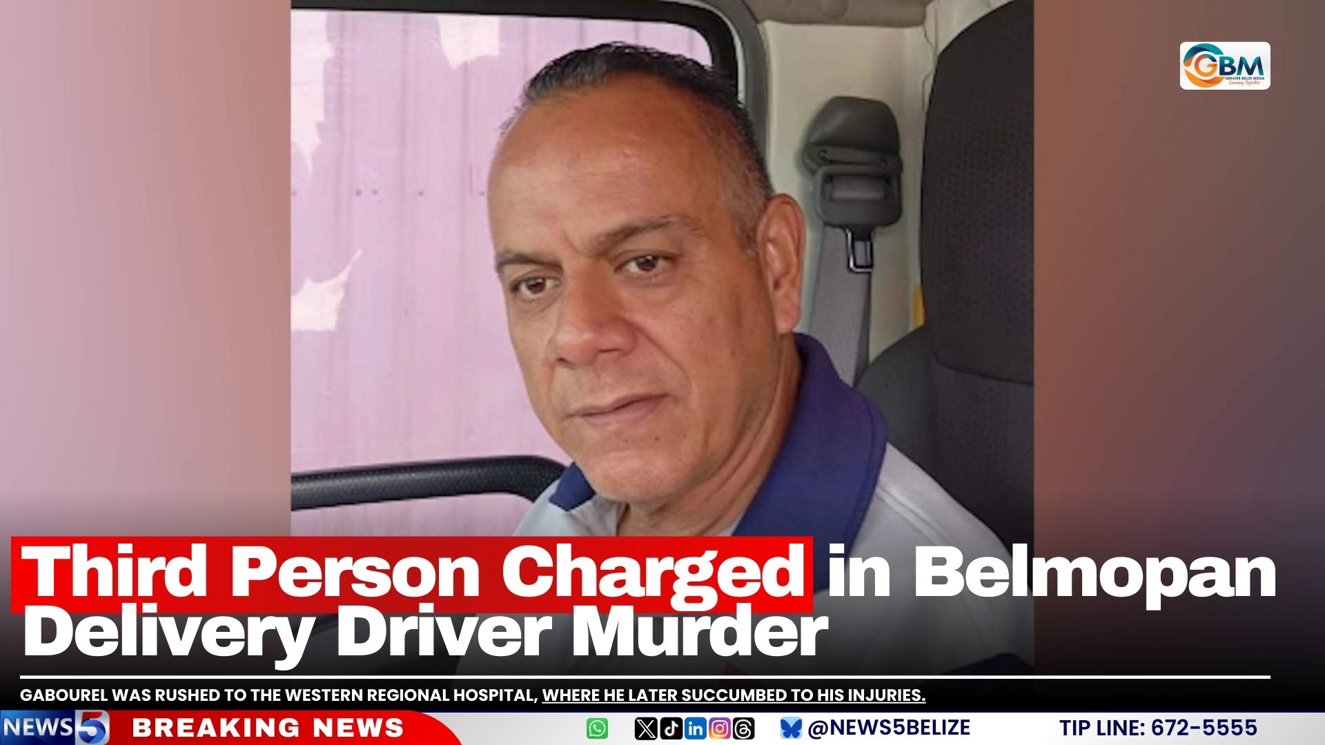 Third Person Charged in Belmopan Delivery Driver Murder | Greater ...