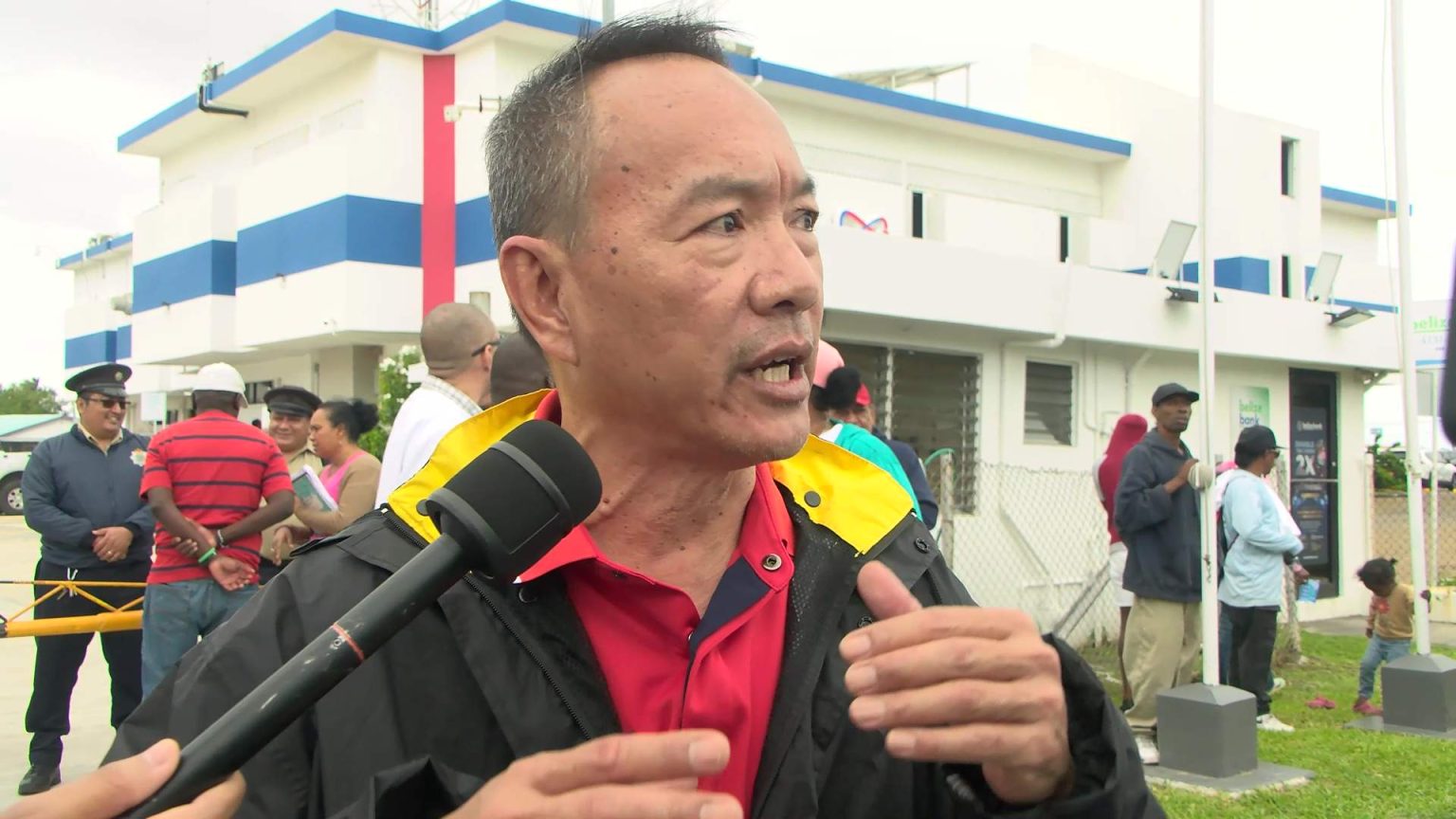 Lee Mark Chang Halts Protesters at BTL Door