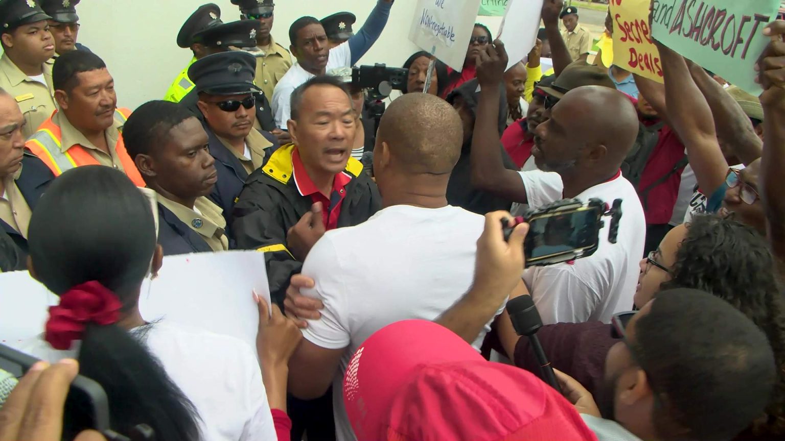 Chaos Erupts at BTL as Protestors Storm Compound Over Speednet Buyout