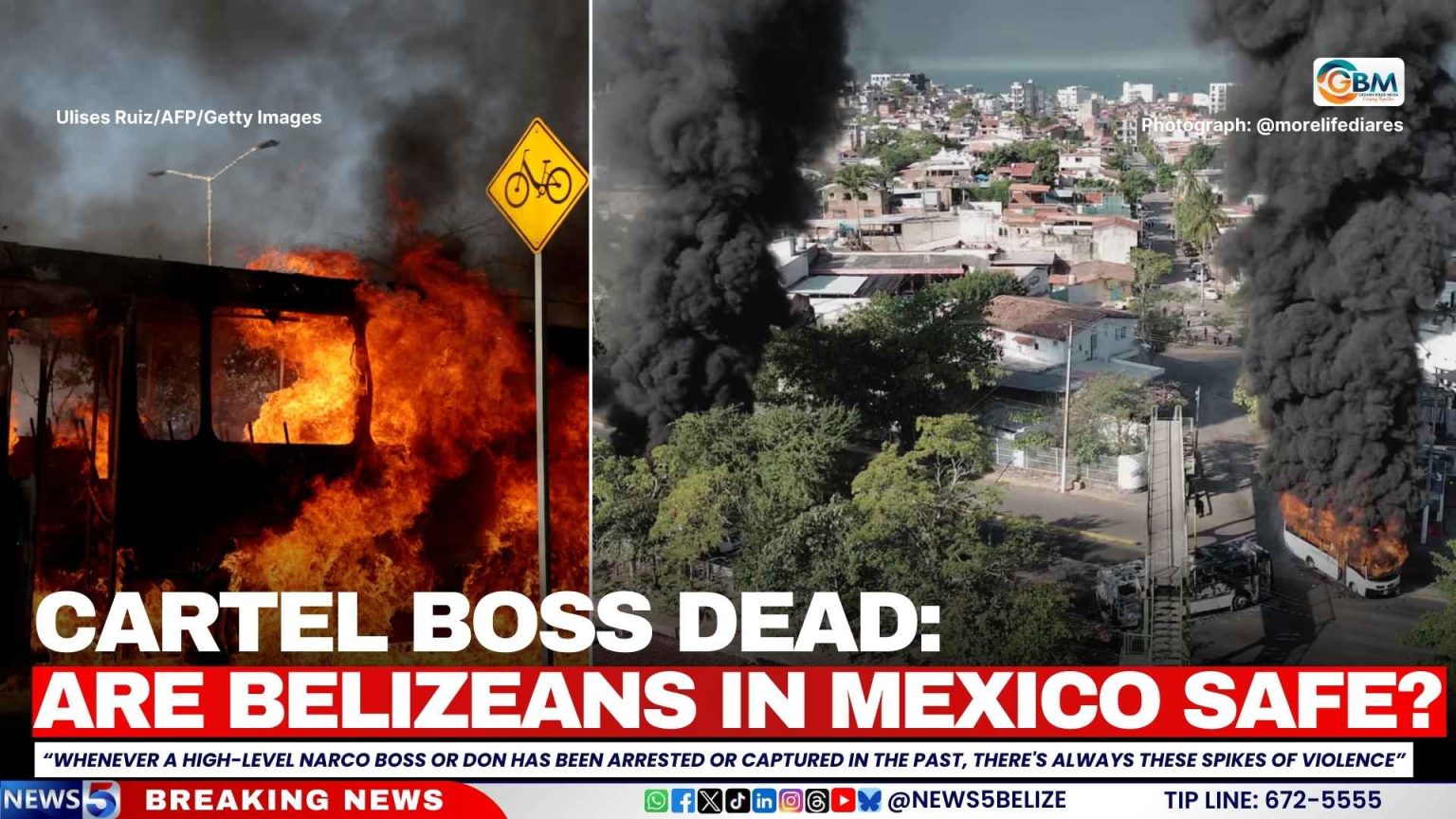 Cartel Boss Dead: Are Belizeans in Mexico Safe? | Greater Belize Media