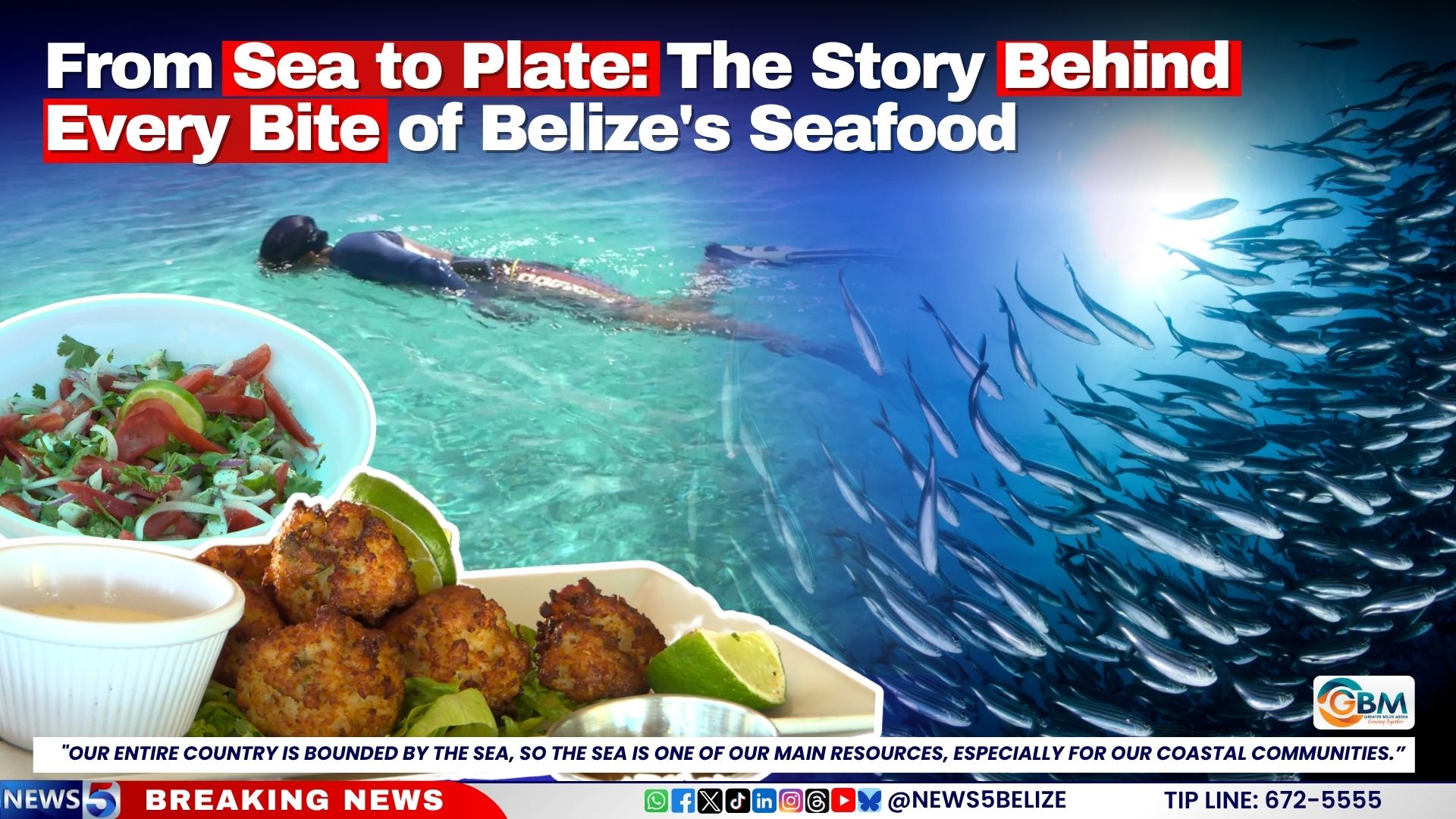 From Sea to Plate: The Story Behind Every Bite of Belize's Seafood