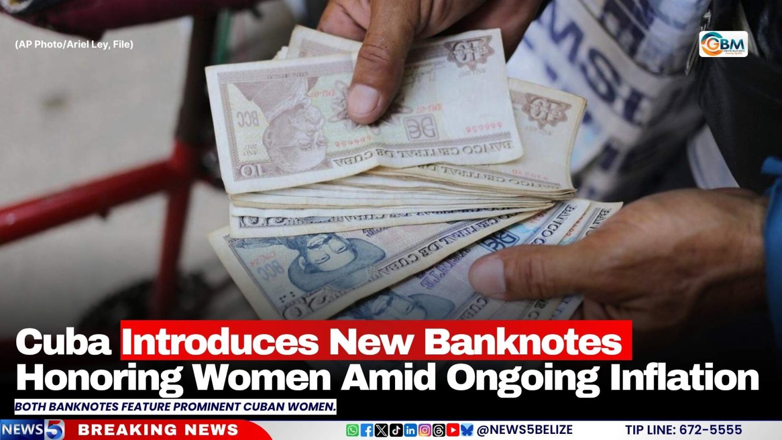 Cuba Introduces New Banknotes Honoring Women Amid Ongoing Inflation ...