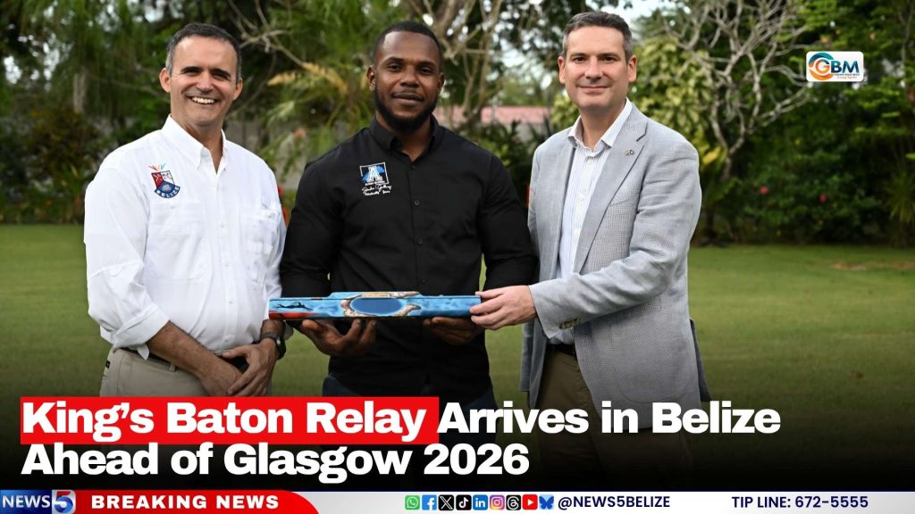 King’s Baton Relay Arrives in Belize Ahead of Glasgow 2026 | Greater ...