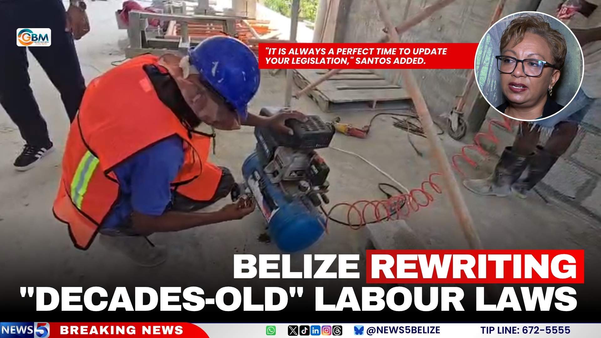 Belize Rewriting "Decades-Old" Labour Laws
