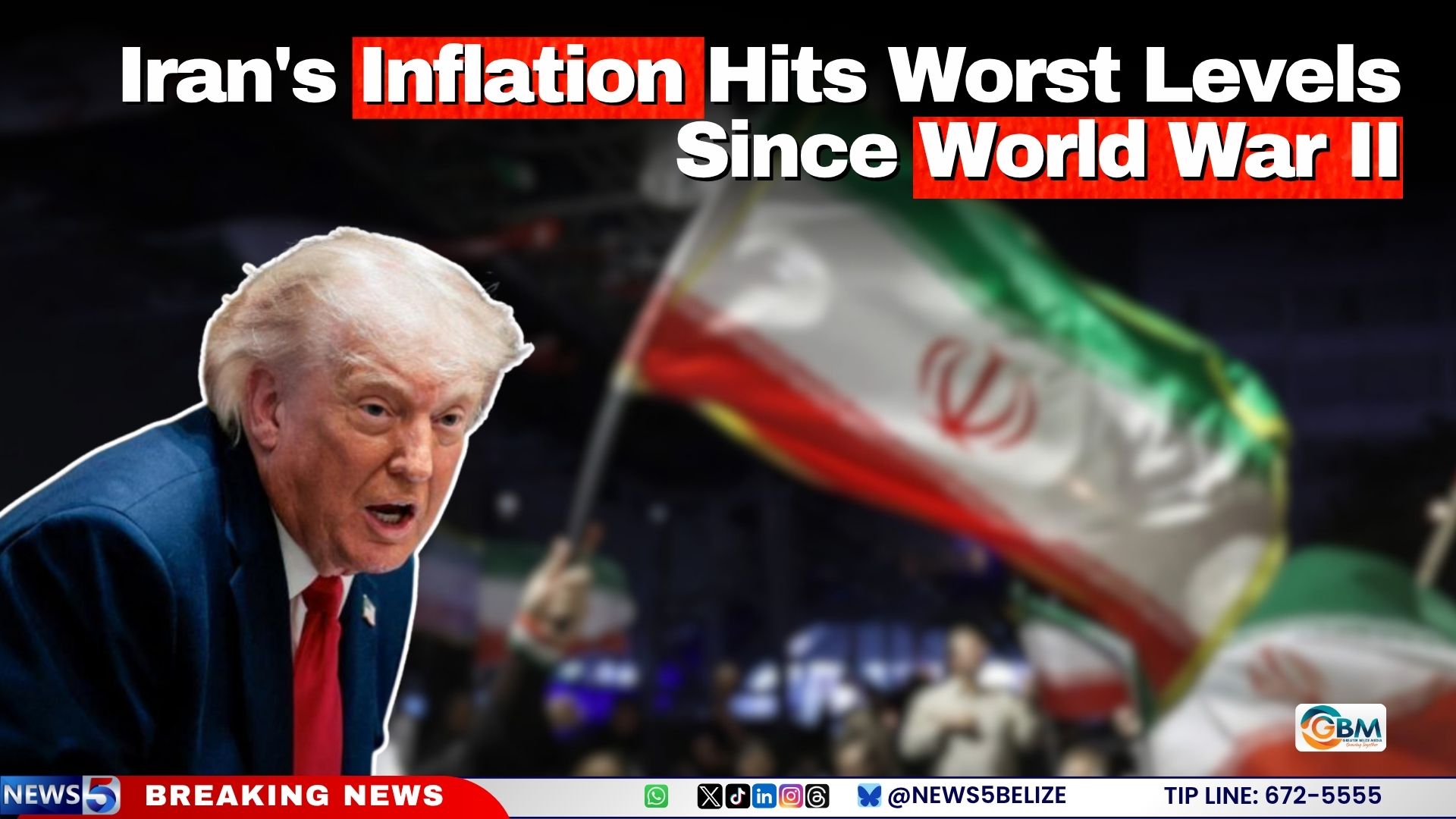 Iran's Inflation Hits Worst Levels Since World War II