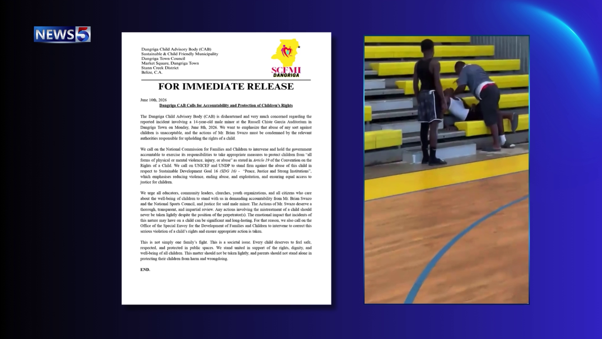 Youth Body Condemns Auditorium Clash as ‘Unacceptable’ | Greater Belize ...